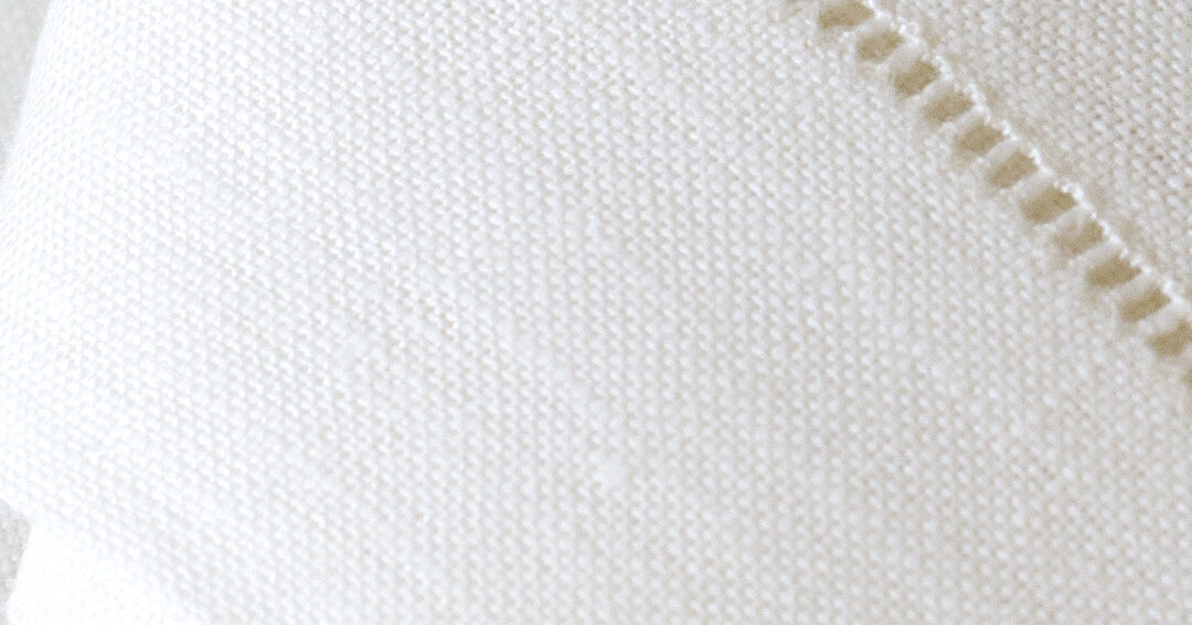 Hemstitch Linen | Leontine Linens