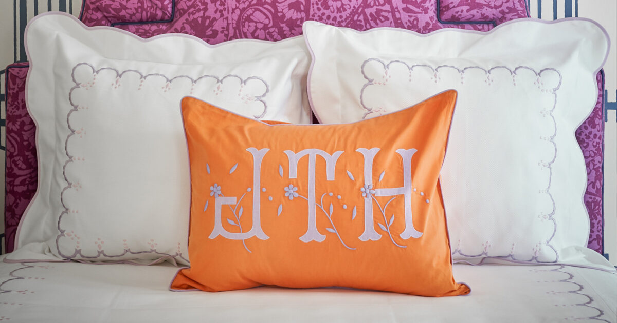 Choosing Your Monogram | Leontine Linens