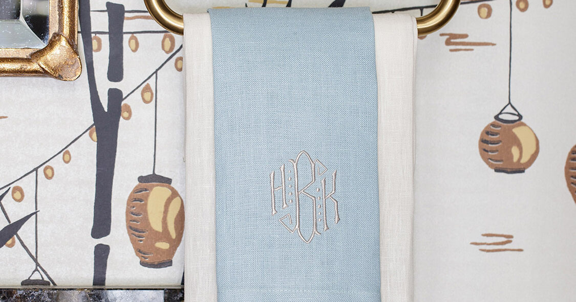 Patrick Guest Towel | Leontine Linens