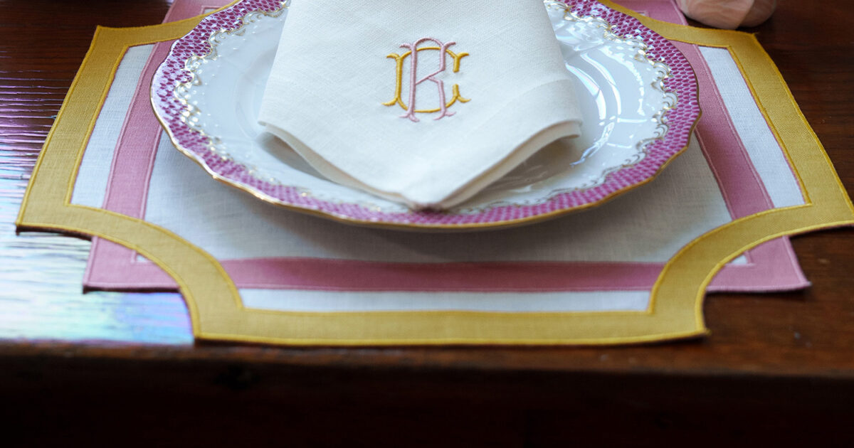 Adelaide Napkin | Leontine Linens